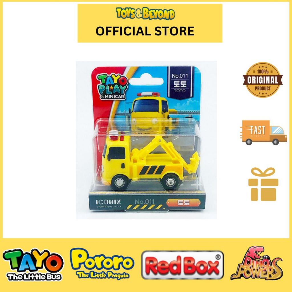 Jual Toys And Beyond Mainan Tayo The Little Bus TYT 120024 Mini Friends ...