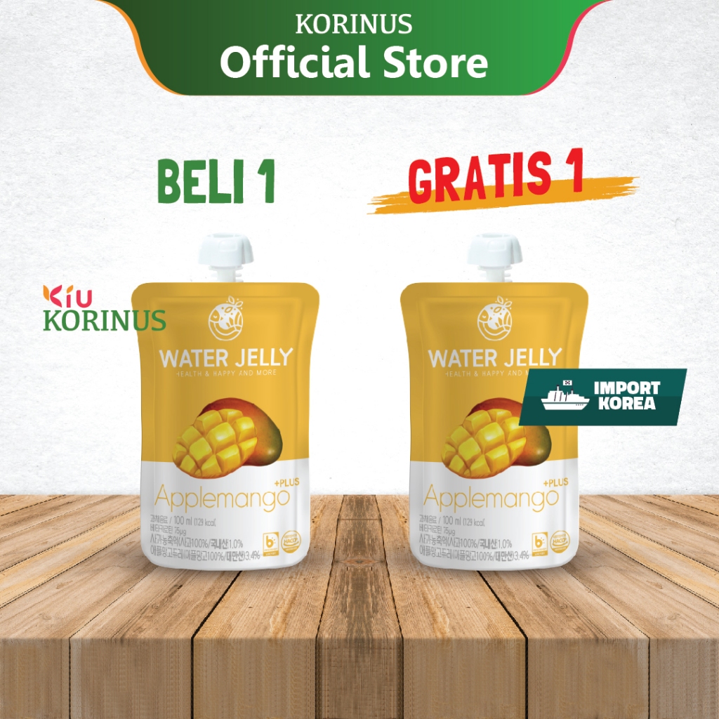 Jual BUY 1 GET 1 [TAMMIU] Minuman Jeli Rasa Mangga Apel / Jelly Drink ...