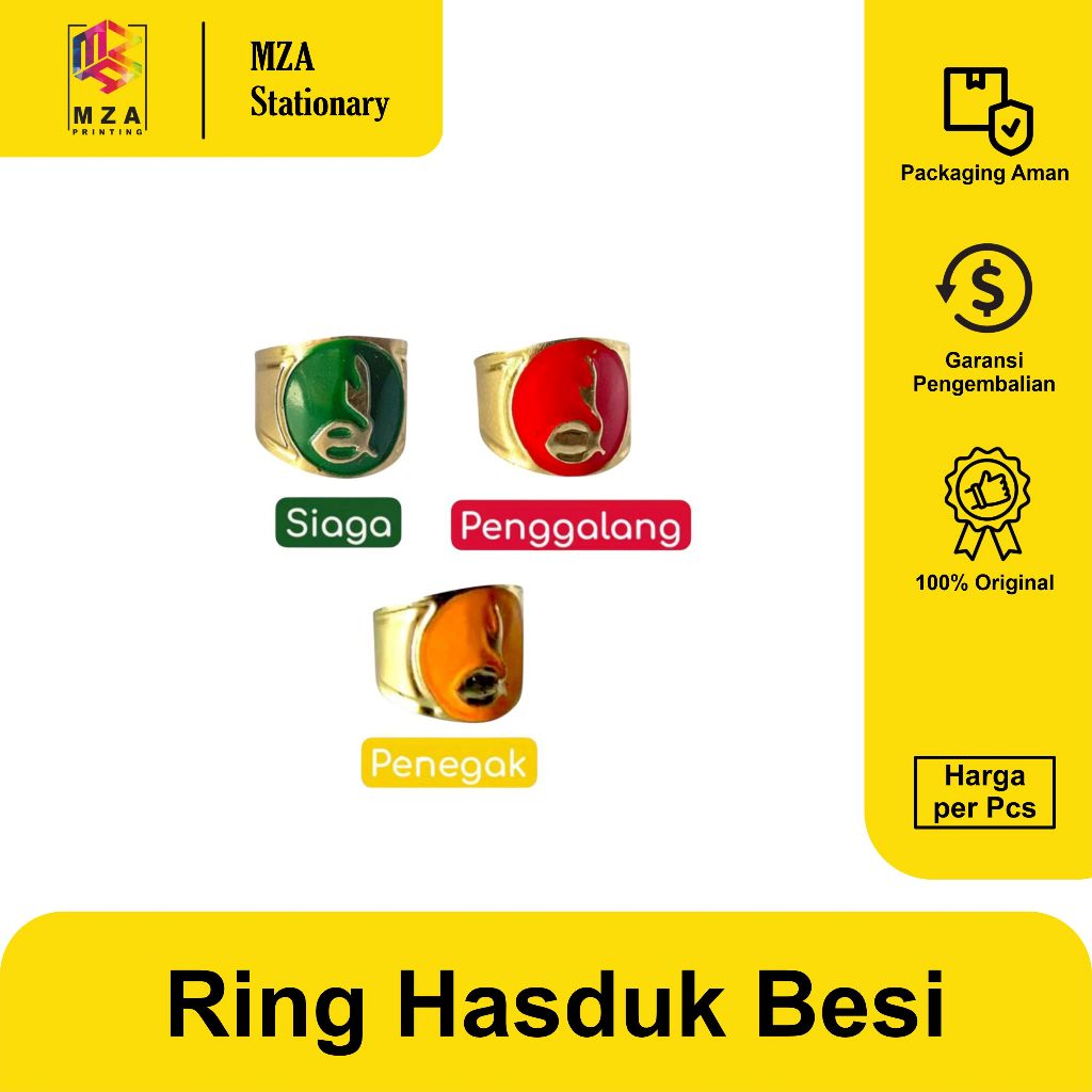 Jual Paket Ring Hasduk Pramuka Material (Rotan, Gabos, Besi) I Cincin ...