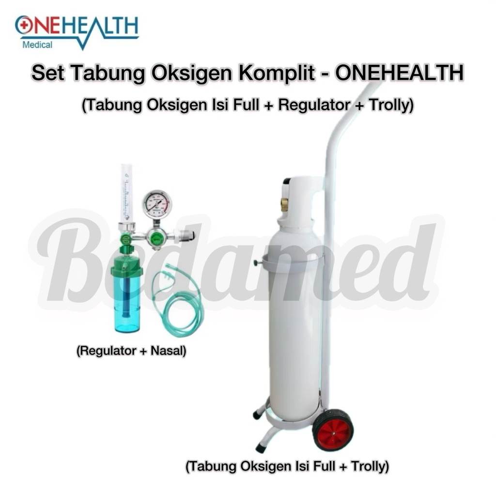 Jual TABUNG OKSIGEN 1M3 KOMPLIT + ISI OKSIGEN FULL (6,7L) | Shopee ...