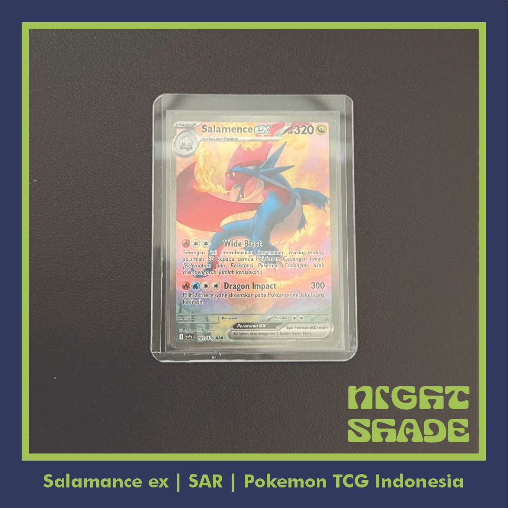 Jual Salamance ex SAR - Pokemon TCG Indonesia | Shopee Indonesia