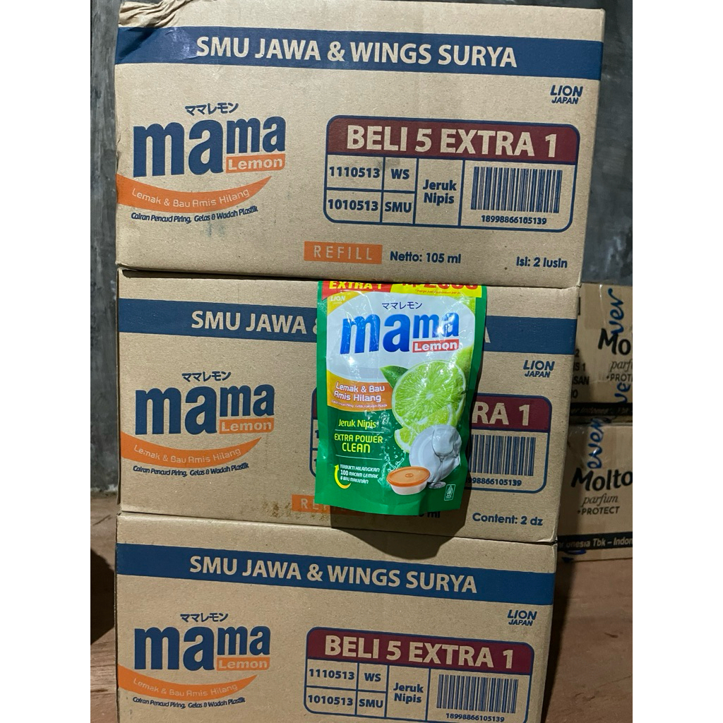 Jual 1 DUS MAMA LEMON JERUK NIPIS ISI 24 PCS 105ML | Shopee Indonesia