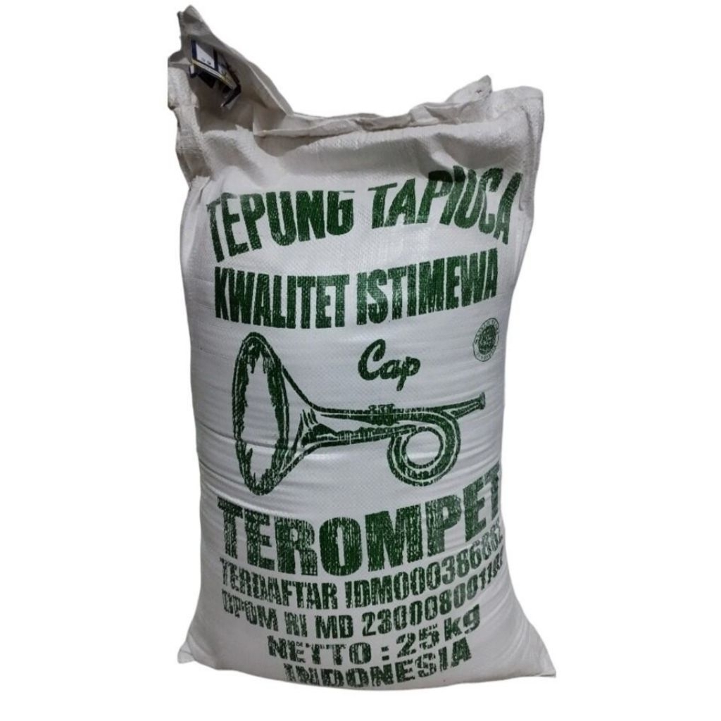Jual TEPUNG TAPIOKA ACI TEROMPET 1BALL 25KG | Shopee Indonesia