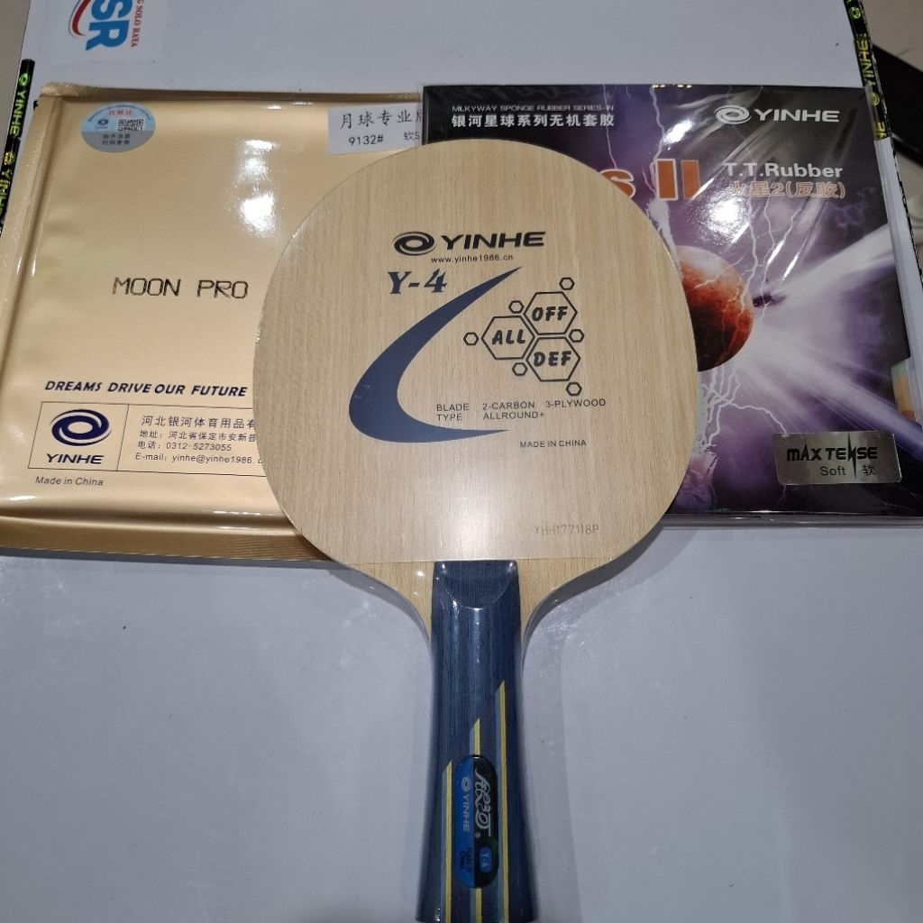 Jual YINHE y4 KARET MOON PRO MARS II RAKITAN PSR | Shopee Indonesia