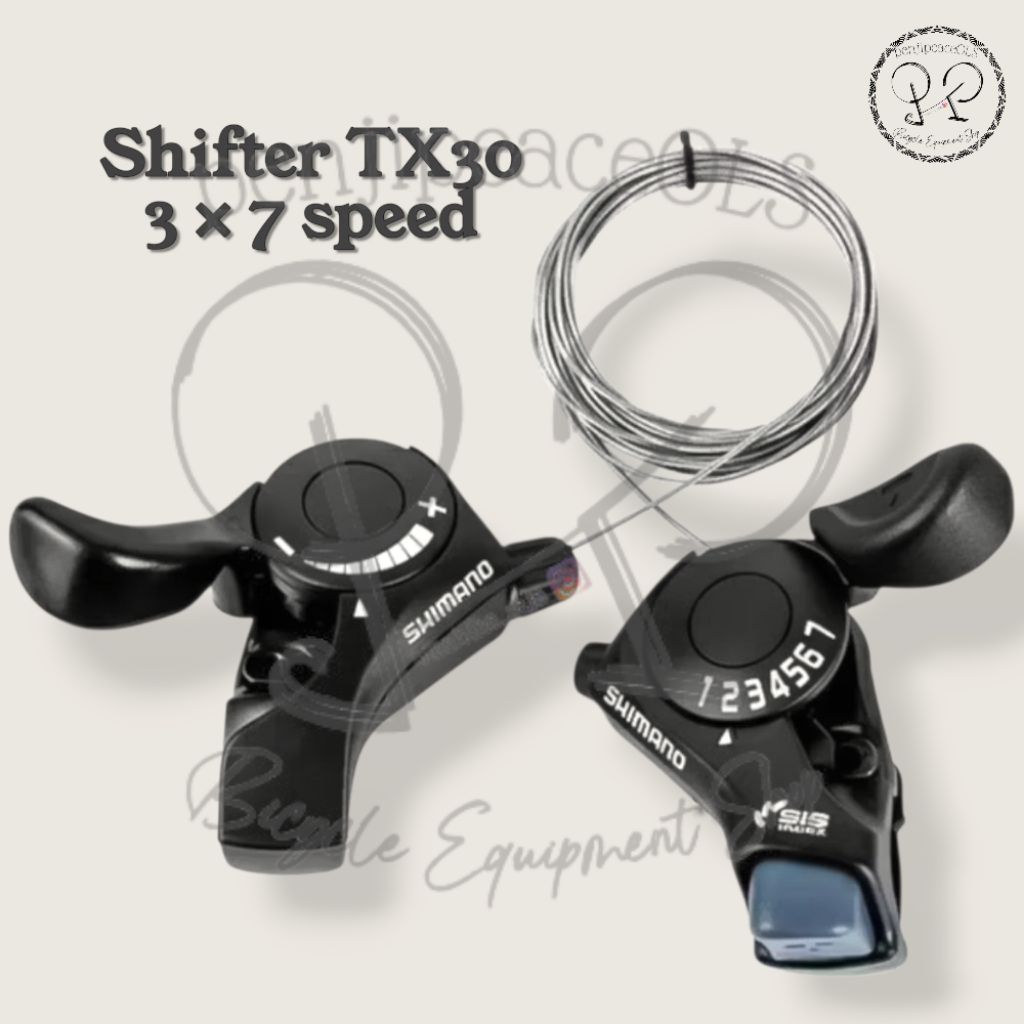 Jual Shifter tombol 3 x 7 speed shifter shimano 7 speed shifter 3x7 ...