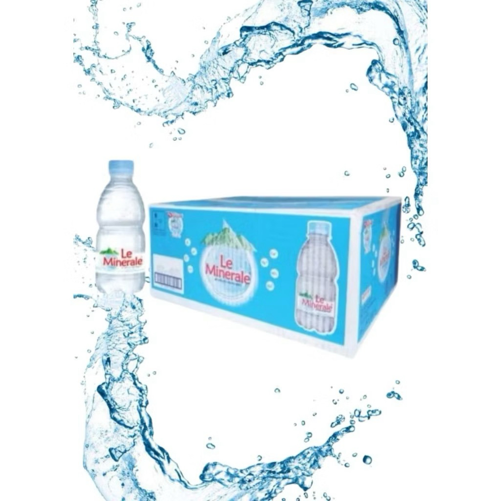 Jual Le Minerale 330ML / Le Mineral Botol Mini / 1 Dus Le Mineral ...