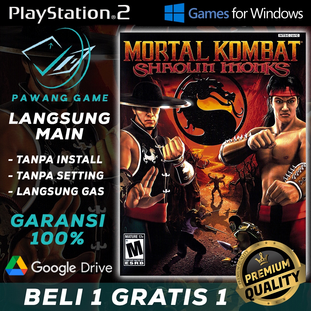 Jual Mortal Kombat Shaolin Monks | Langsung Main Tanpa Install & Tanpa ...