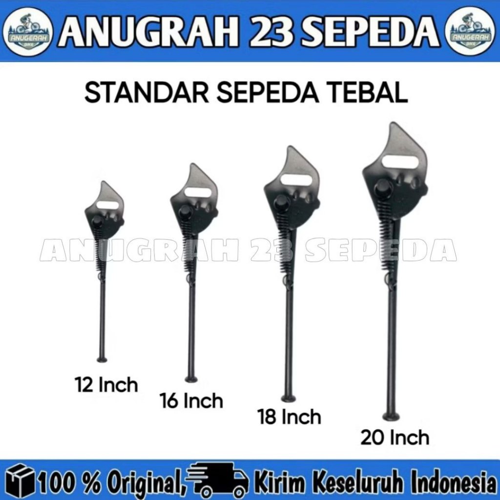 Jual Standar Sepeda Ukuran 12 16 18 Dan 20 Inch | Shopee Indonesia