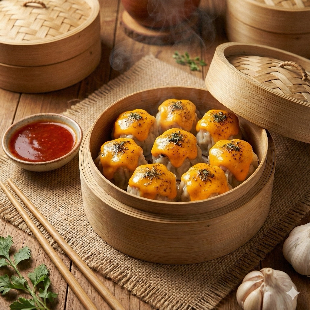 Jual @BojongGedeBogor Dimsum Original Mentai, Mozzarella & Mayo Halal ...