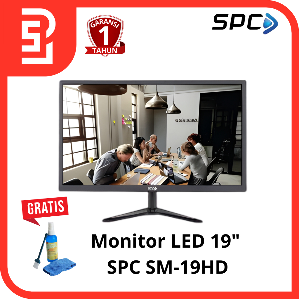 Jual Monitor LED 19 inch SPC SM-19HD | Shopee Indonesia