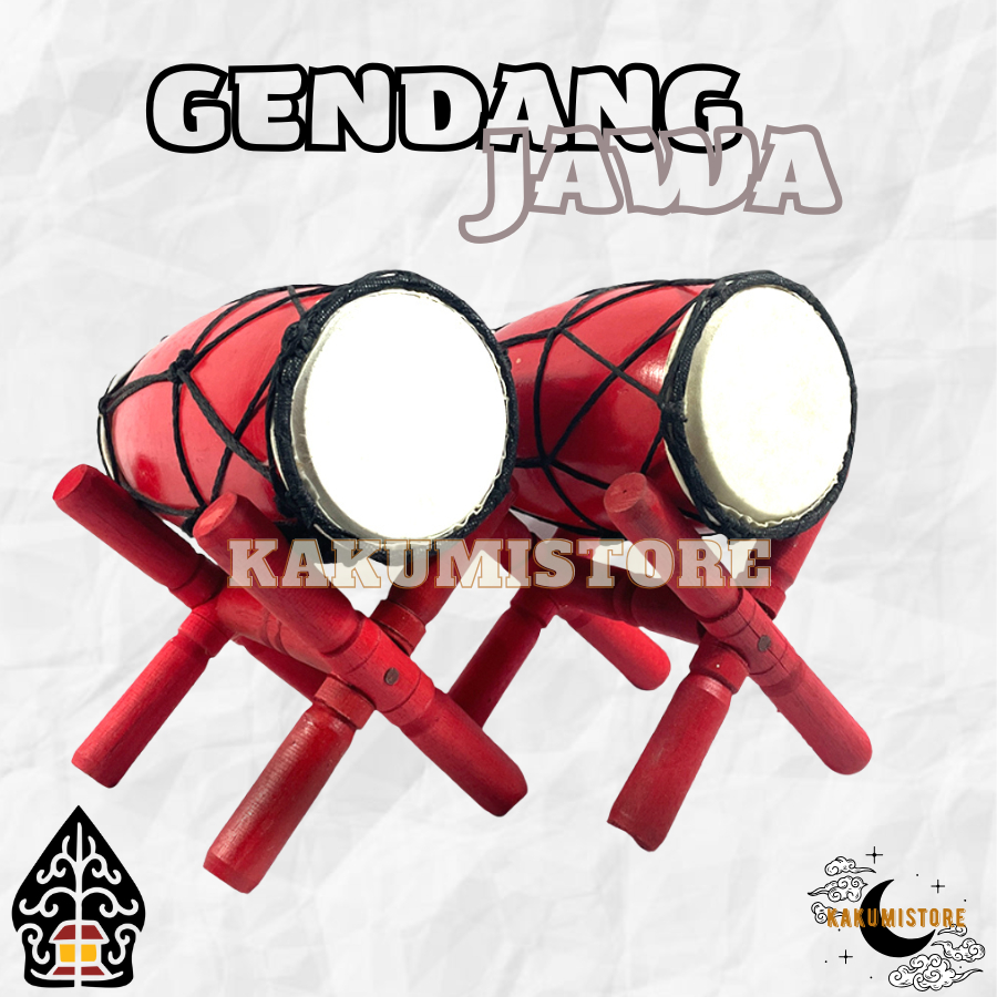 Jual Mainan Gendang Jawa 25 Cm Alat Musik Tradisional Jaranan Ganongan ...