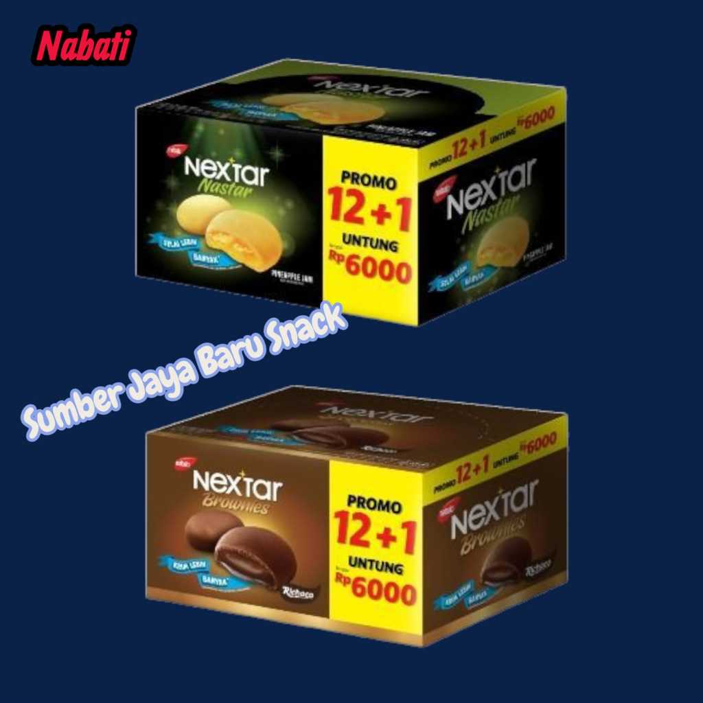 Jual Nextar Brownies | Isi 12 Pcs | Nabati | Shopee Indonesia