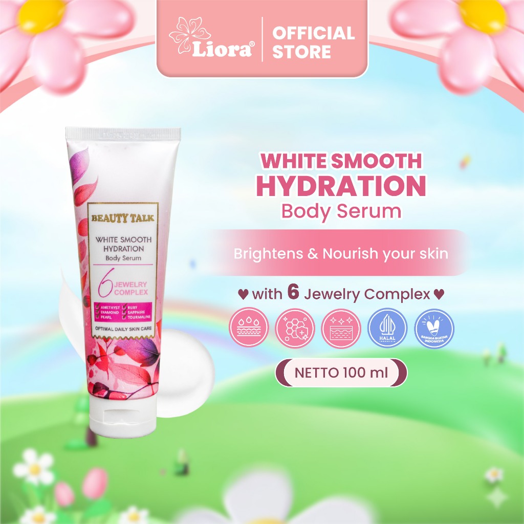 Jual Beauty Talk Body Serum 100 ML | Lotion Pencerah Kulit dengan White ...