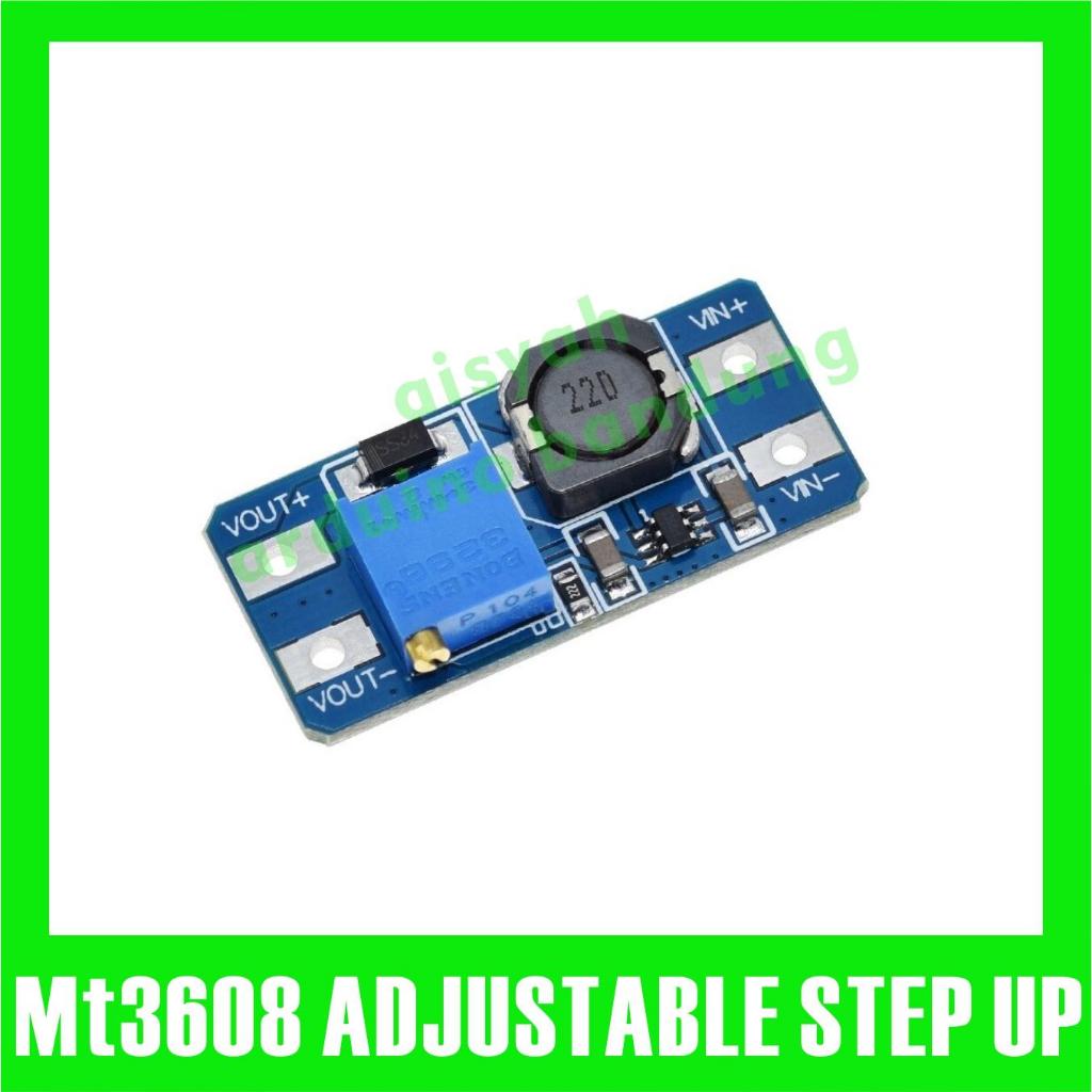Jual MT3608 DC-DC 2A Step Up Boost Converter Module Mini Power Booster ...