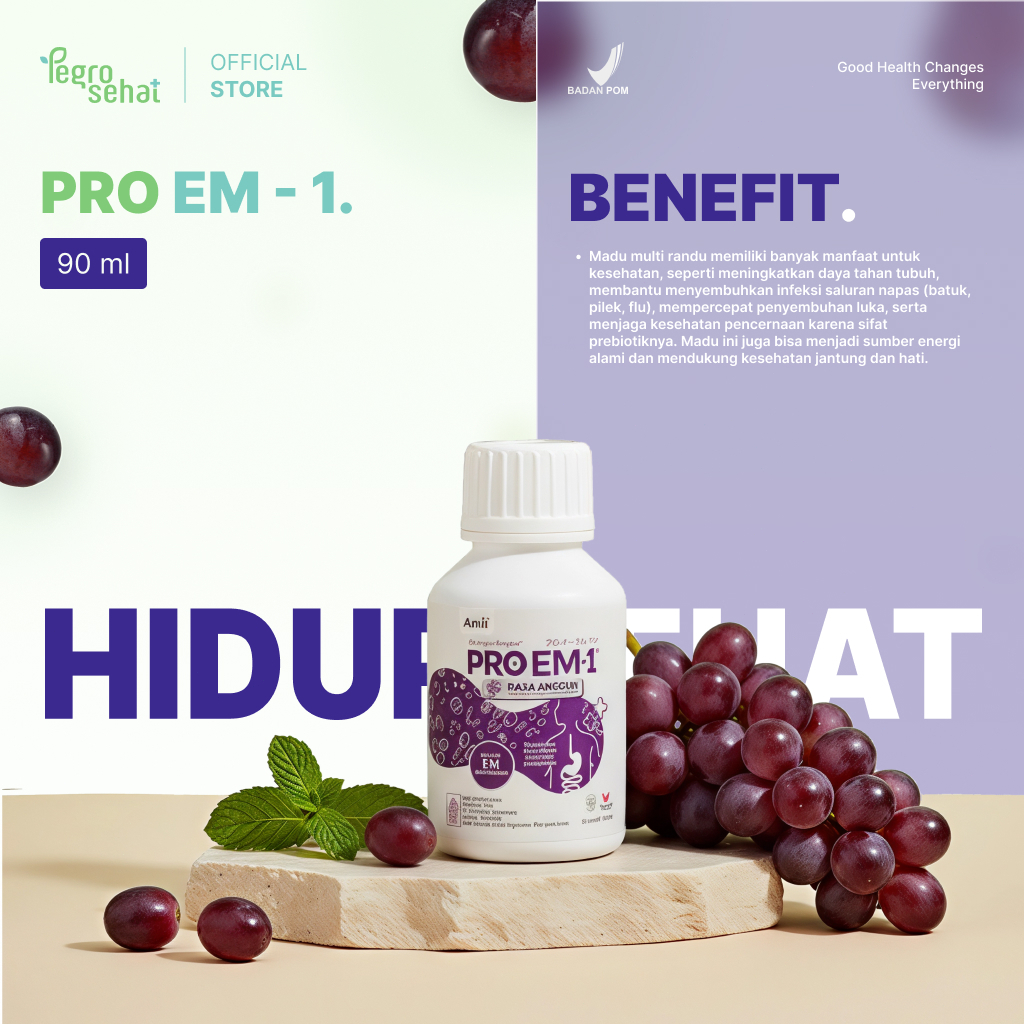 Jual PRO EM1 90ml | Suplemen Probiotik I Original 100% | Shopee Indonesia