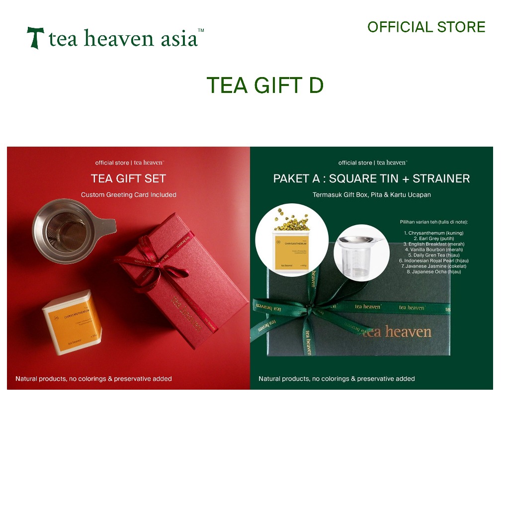 Jual Tea Heaven Hampers Tea Gift Set | Shopee Indonesia