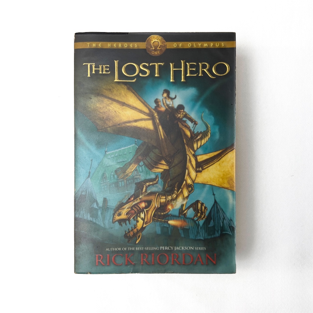 Jual Novel Import English Preloved The Lost Hero Rick Riordan - The ...