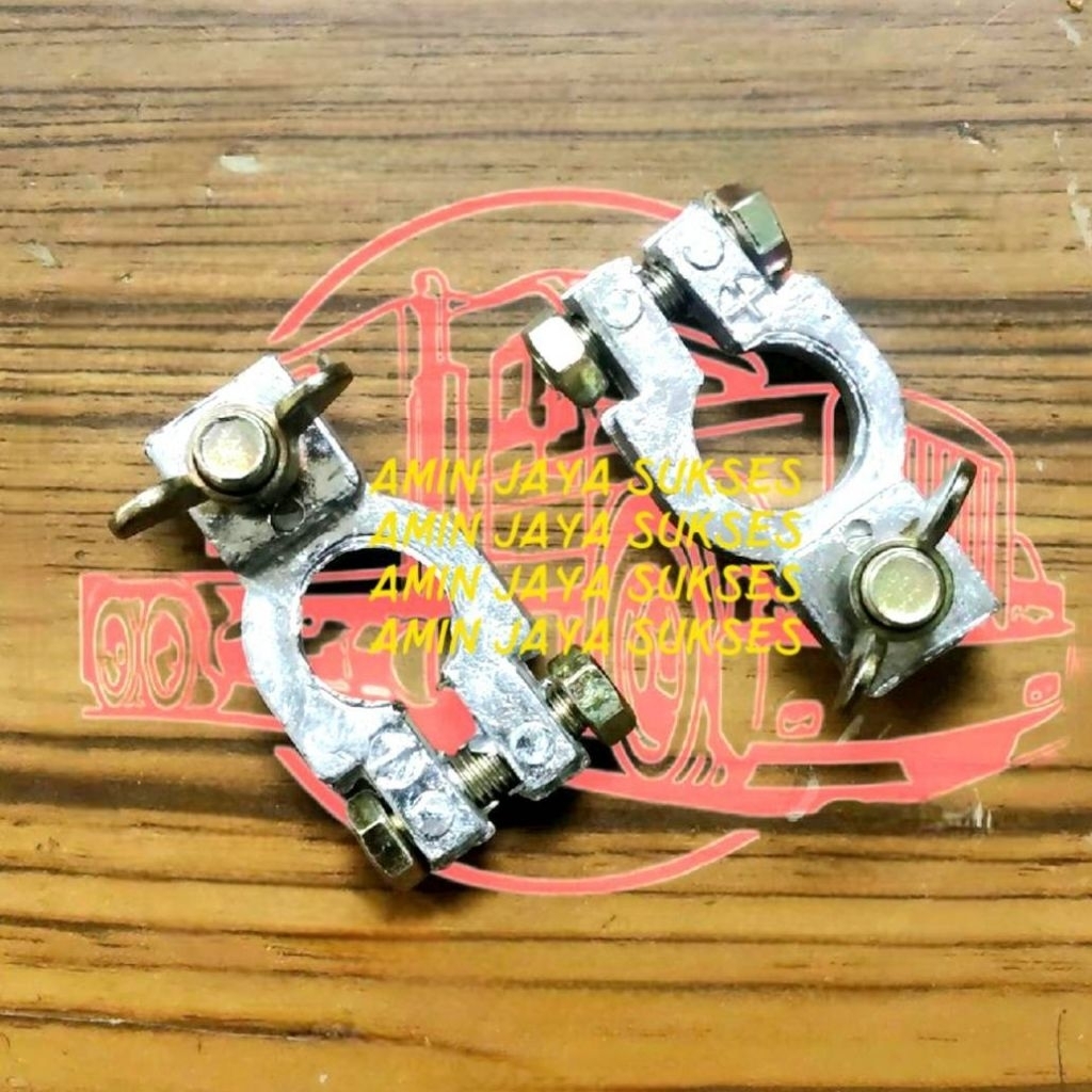 Jual Terminal Kepala Aki Besar NS70 / N70 Bahan Timah Klem Aki Mobil ...