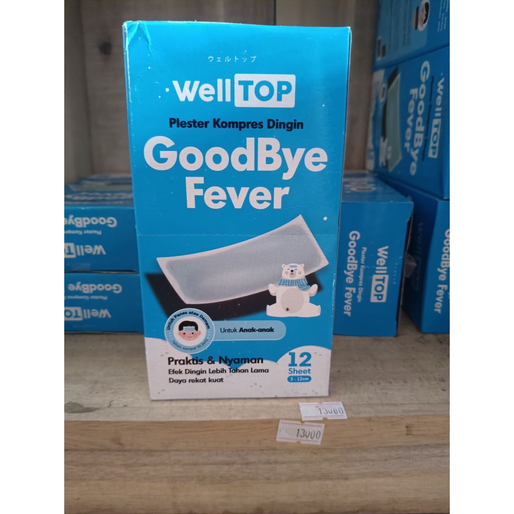 Jual plaster kompres dingin GOODBYE FEVER | Shopee Indonesia
