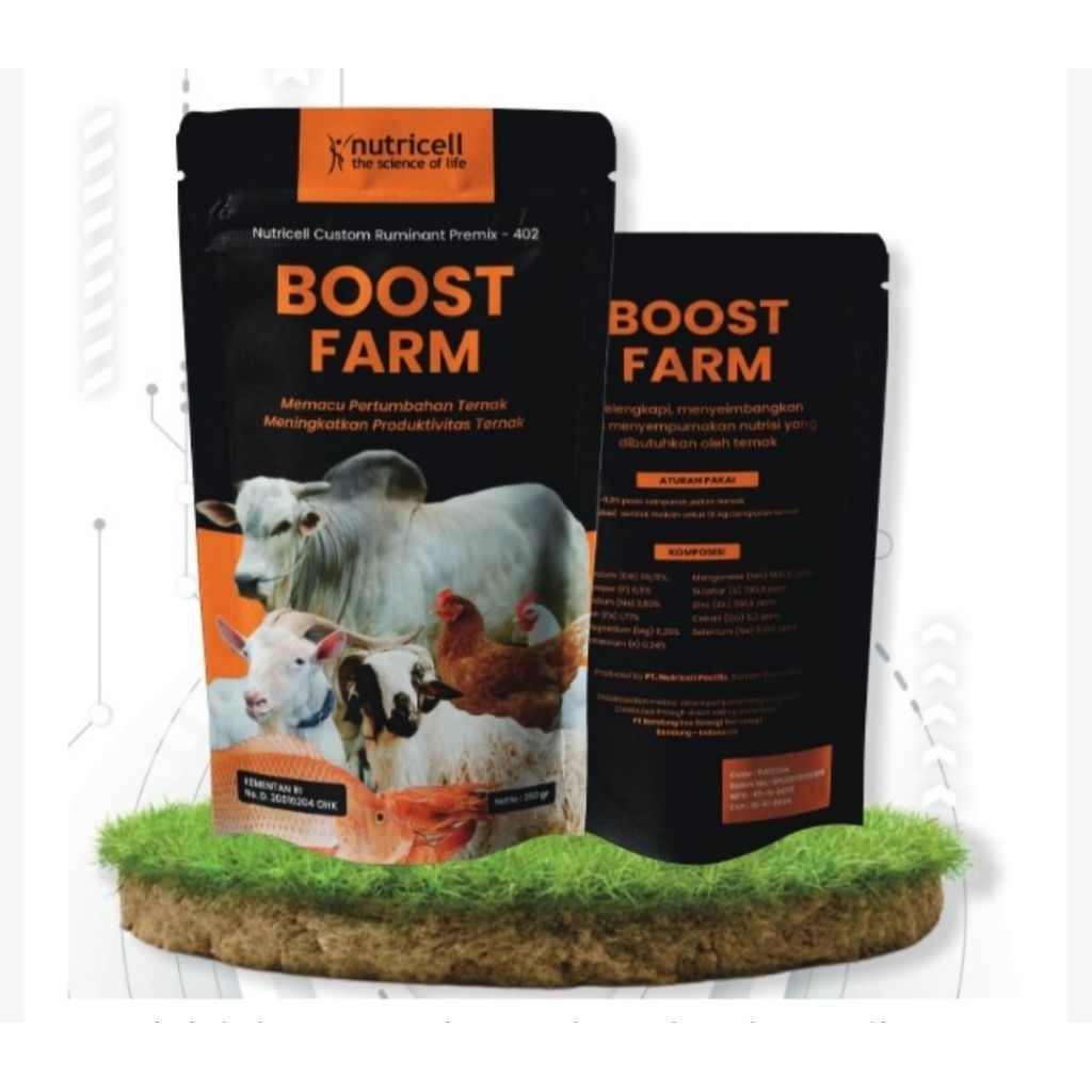 Jual Boost Farm Nutricell Pakan Ternak Original | Shopee Indonesia