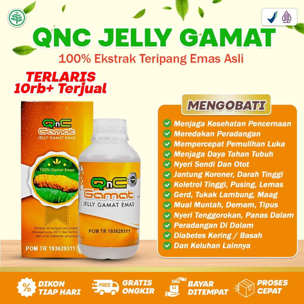 Jual Qnc Jelly Gamat Mas Asli 100% Original - gamat gold original ...
