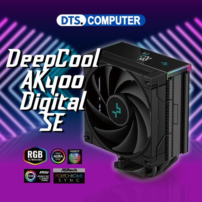 Jual DeepCool AK400 Digital SE - CPU Cooler Digital With Status Display ...
