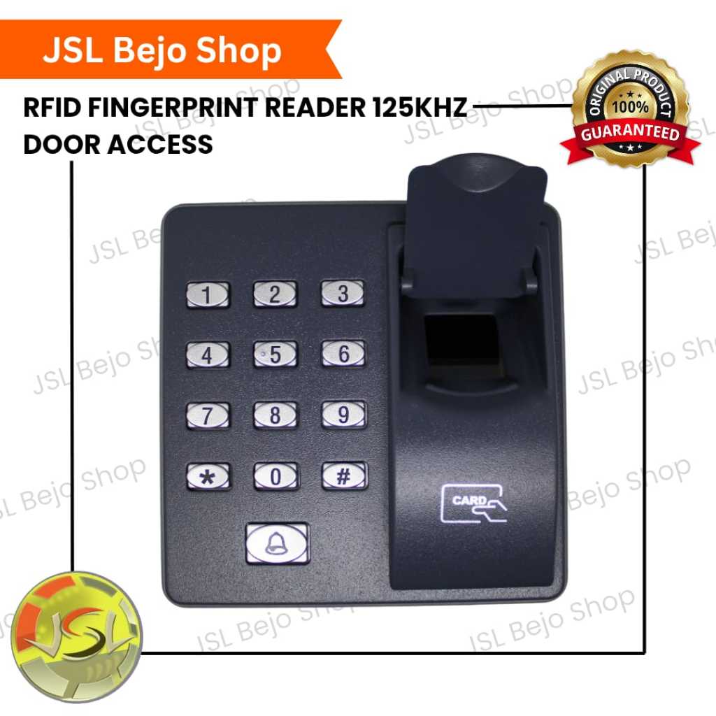 Jual Fingerprint Door Access Control 125KHz | Mesin Akses Pintu Sidik ...
