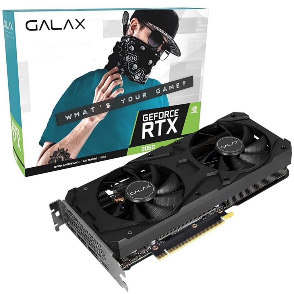 Jual GALAX Geforce RTX 3060 1-Click OC 12GB GDDR6 | Shopee Indonesia
