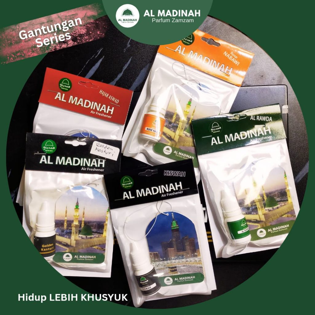 Jual Parfum Mobil Parfum Gantung Series Al Madinah | Shopee Indonesia