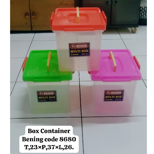 Jual Box Container Plastik 15 Liter - Kotak Kontainer Organizer 15 lt ...
