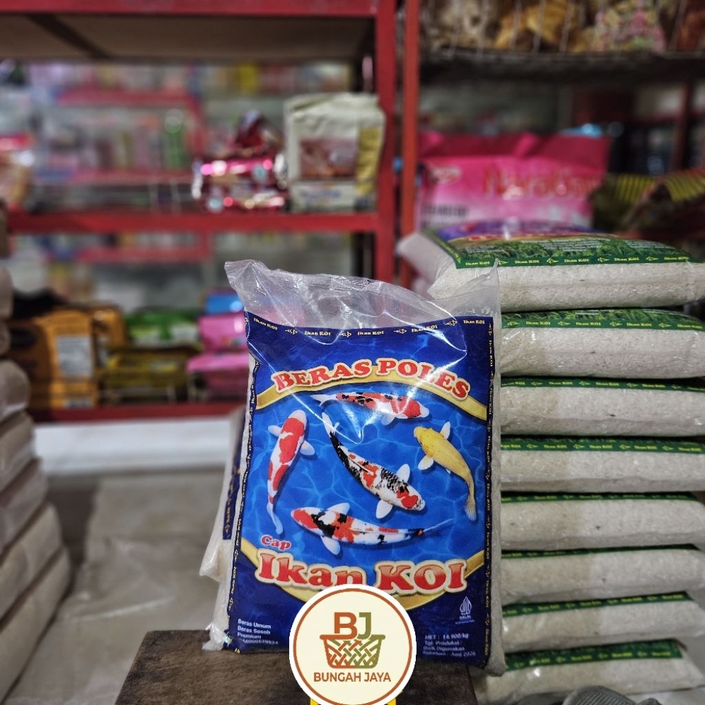 Jual Beras Premium Bramo Koi Biru Kemasan 5 Kg | Shopee Indonesia