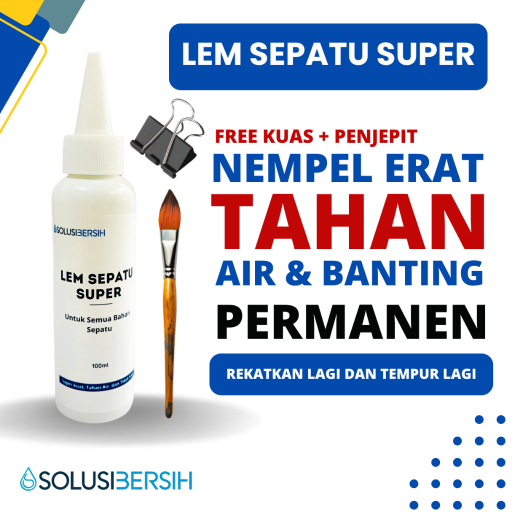 Jual Lem Sepatu Super Kuat Lem Daya Rekat Tahan Lama & Tahan Air Cocok ...