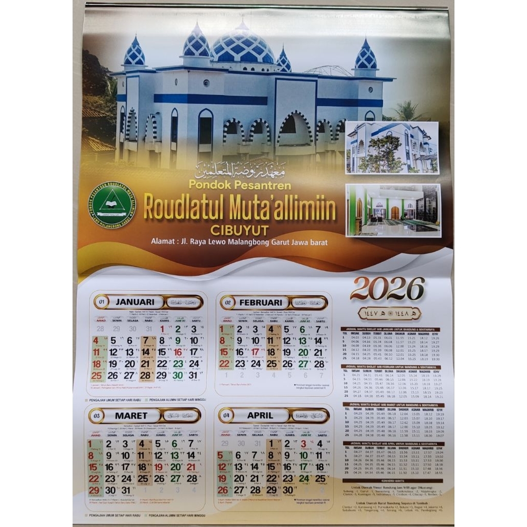 Jual Kalender 2026 pondok pesantren | Shopee Indonesia