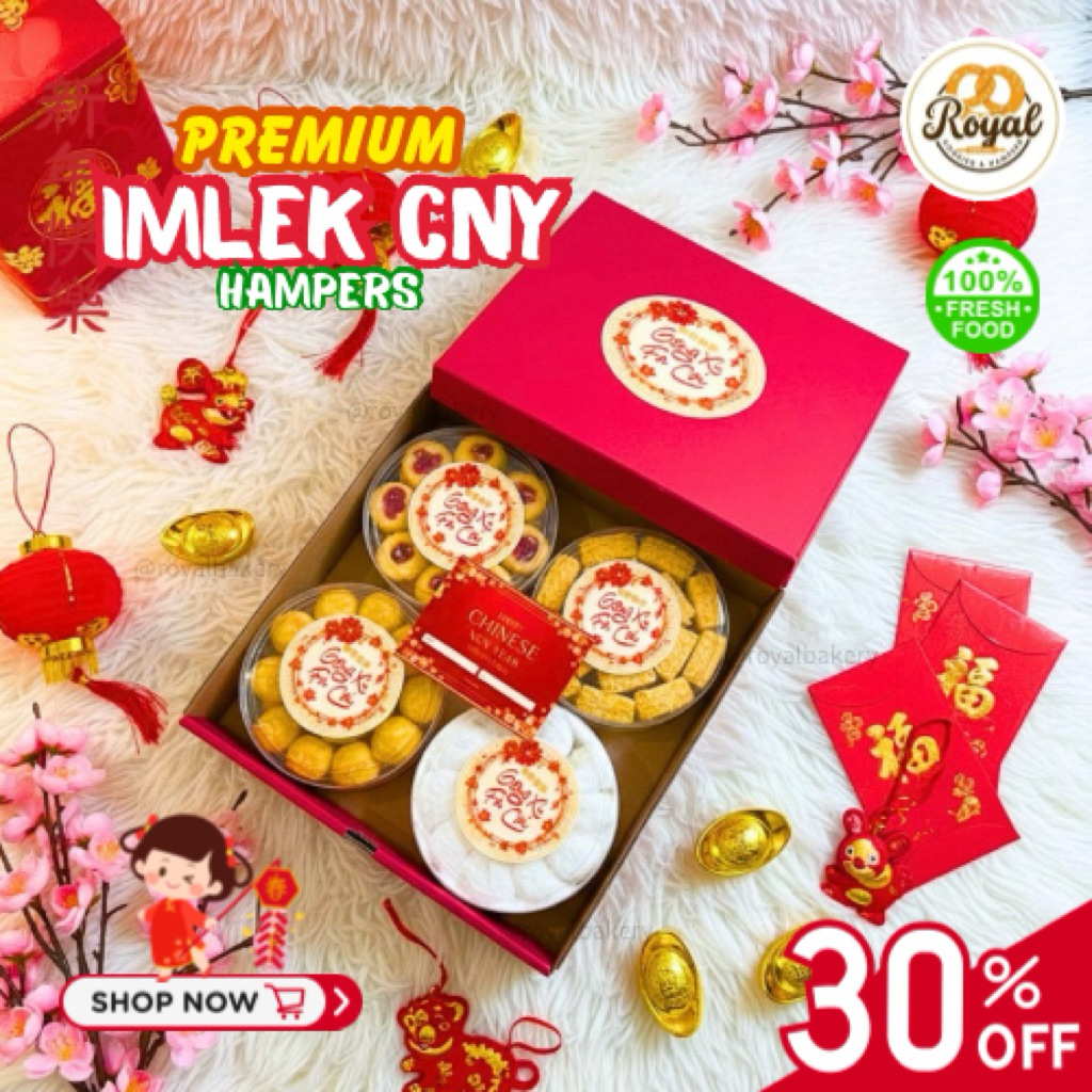 Jual (BISA COD) Chinese Imlek Hampers Box Premium Imlek Chinese New ...