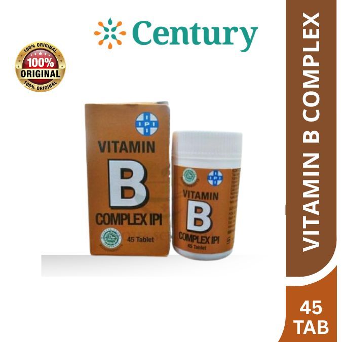 Jual IPI VITAMIN B COMPLEX ISI 45 TAB / B COMPLEK / KESEMUTAN / PEGAL ...