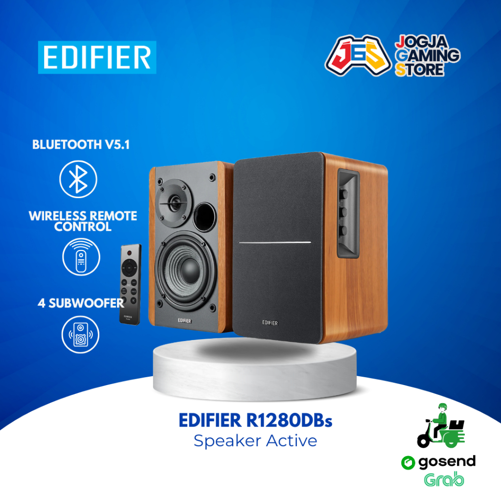Jual Edifier R1280DBS Active 2.0 Bluetooth Bookshelf Speaker Set ...