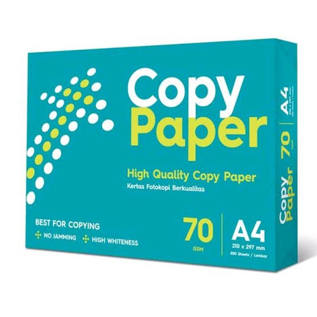 Jual KERTAS HVS COPY PAPER A4 DAN F4 70GSM | Shopee Indonesia