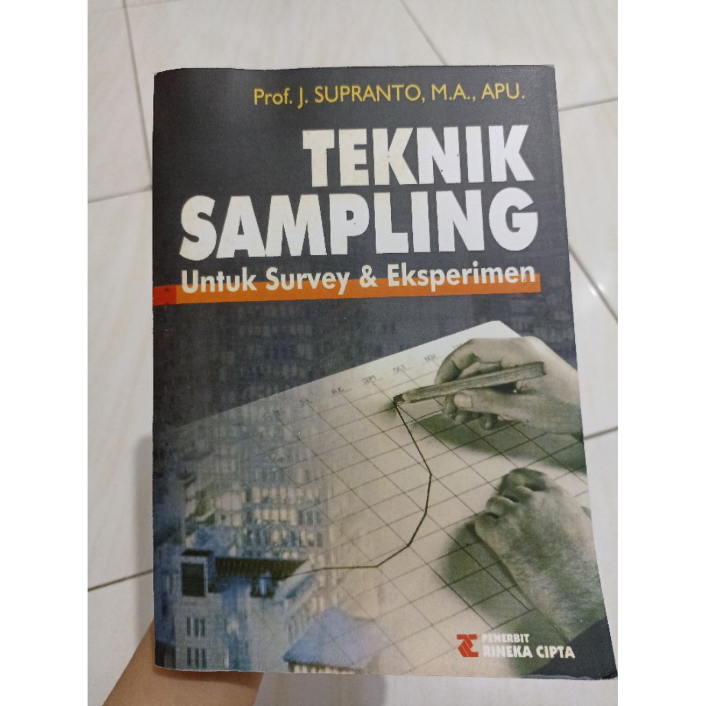 Jual TEKNIK SAMPLING Untuk Survey & Eksperimen | Shopee Indonesia