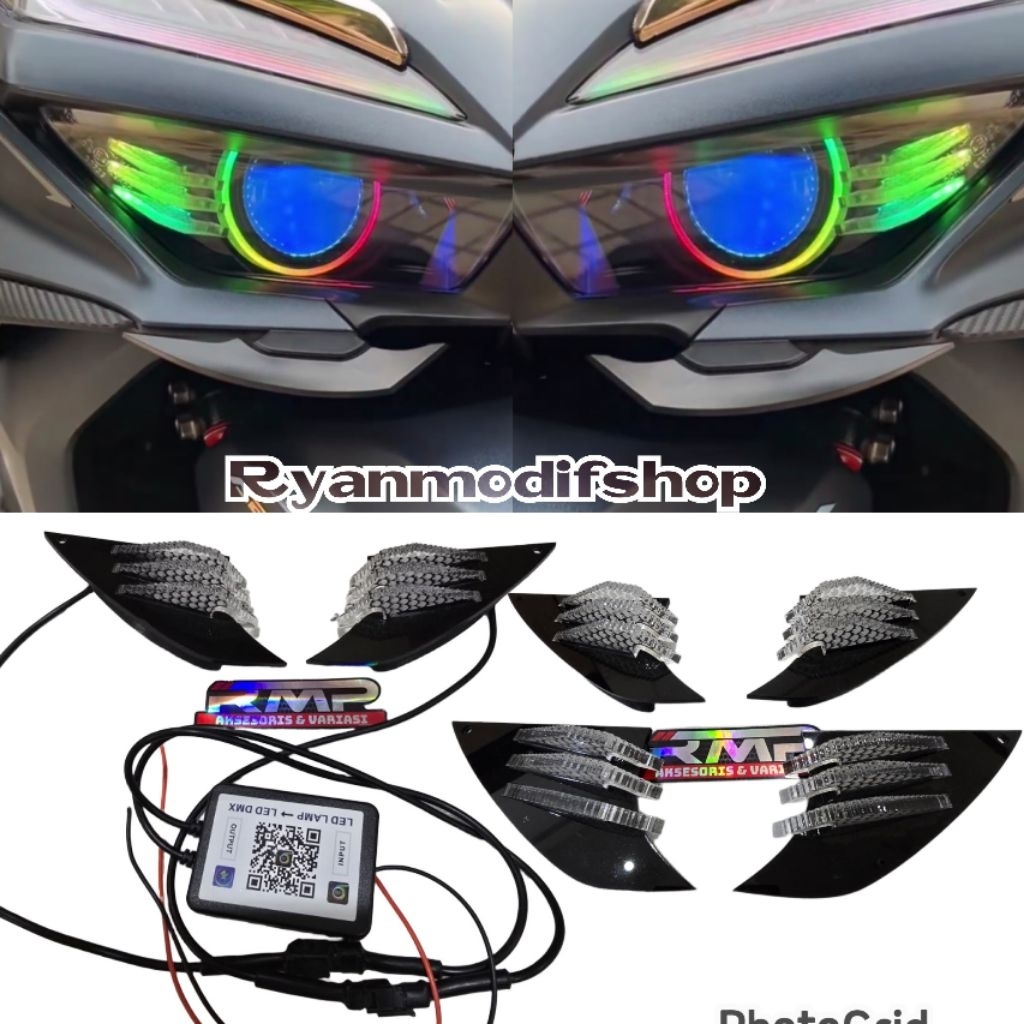 Jual SLIM FRAME VARIO NEW 125 150 MODEL KUKU NAGA CAKAR NAGA LAZY SUDUT ...