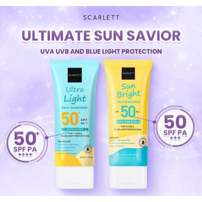 Jual SCARLETT ULTIMATE SUN SAVIOR UVA UVB AND BLUE LIGHT PROTECTION ...