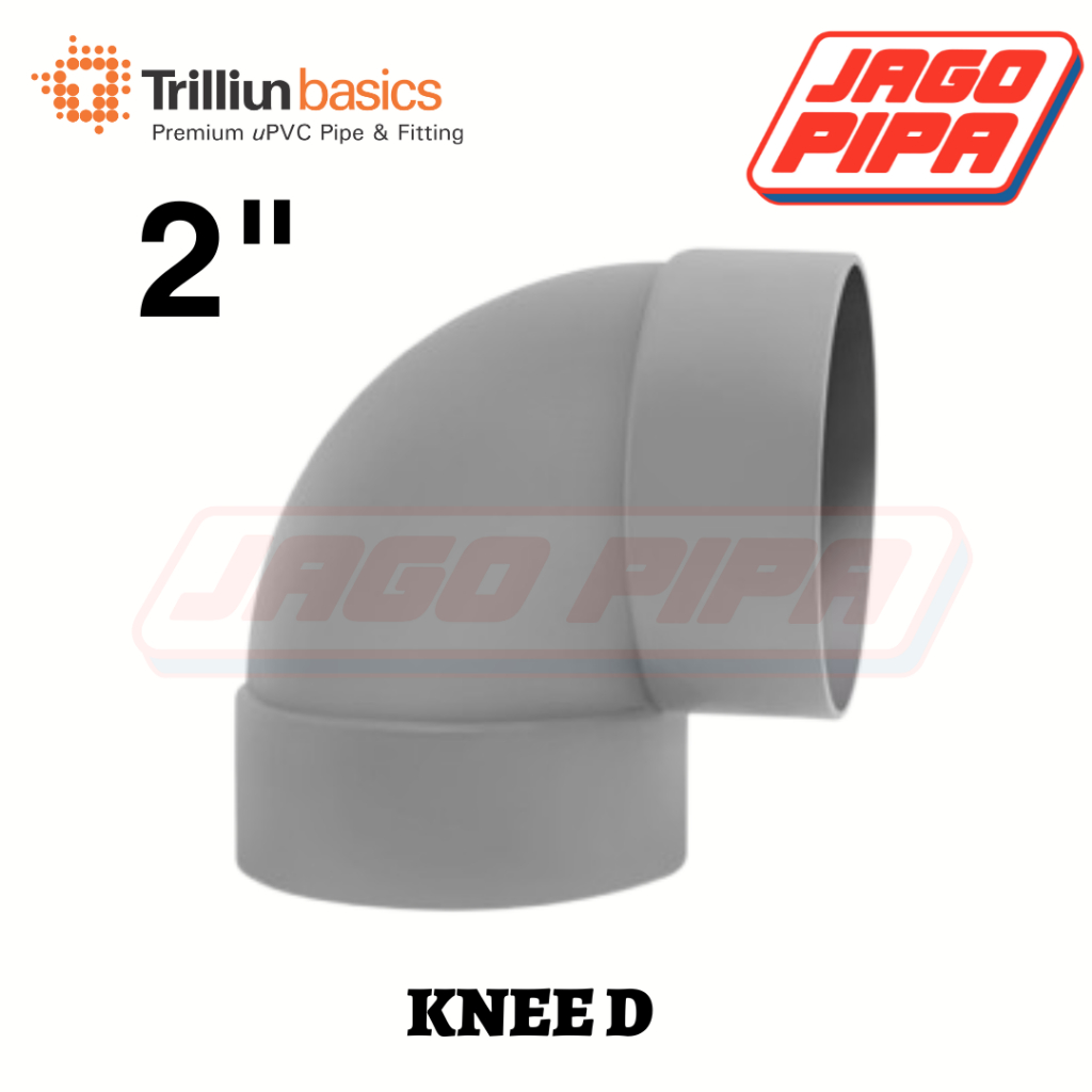 Jual Trilliun Elbow D 2 Inch Knee Keni Knie DV Siku Fitting PVC 2 ...