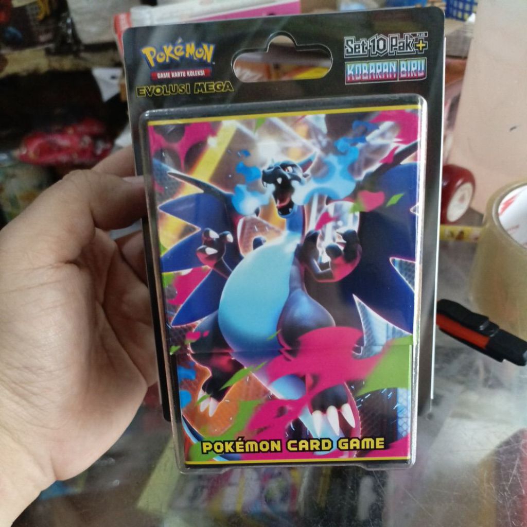 Jual Set 10 pak + Kobaran Biru pokemon TCG Indonesia | Shopee Indonesia