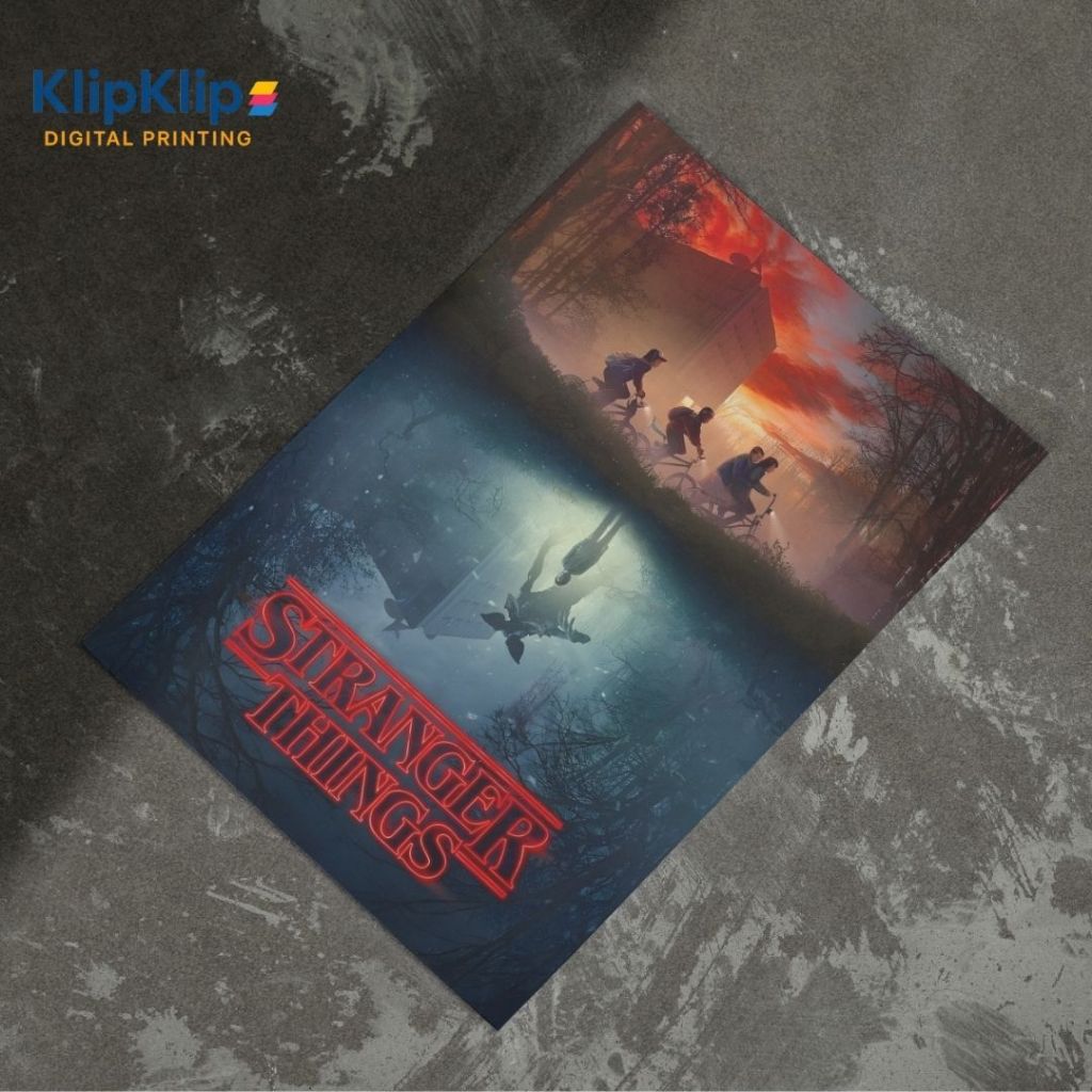 Jual Poster Film Series Stranger Things 20 x 30 cm Glossy Include Frame ...