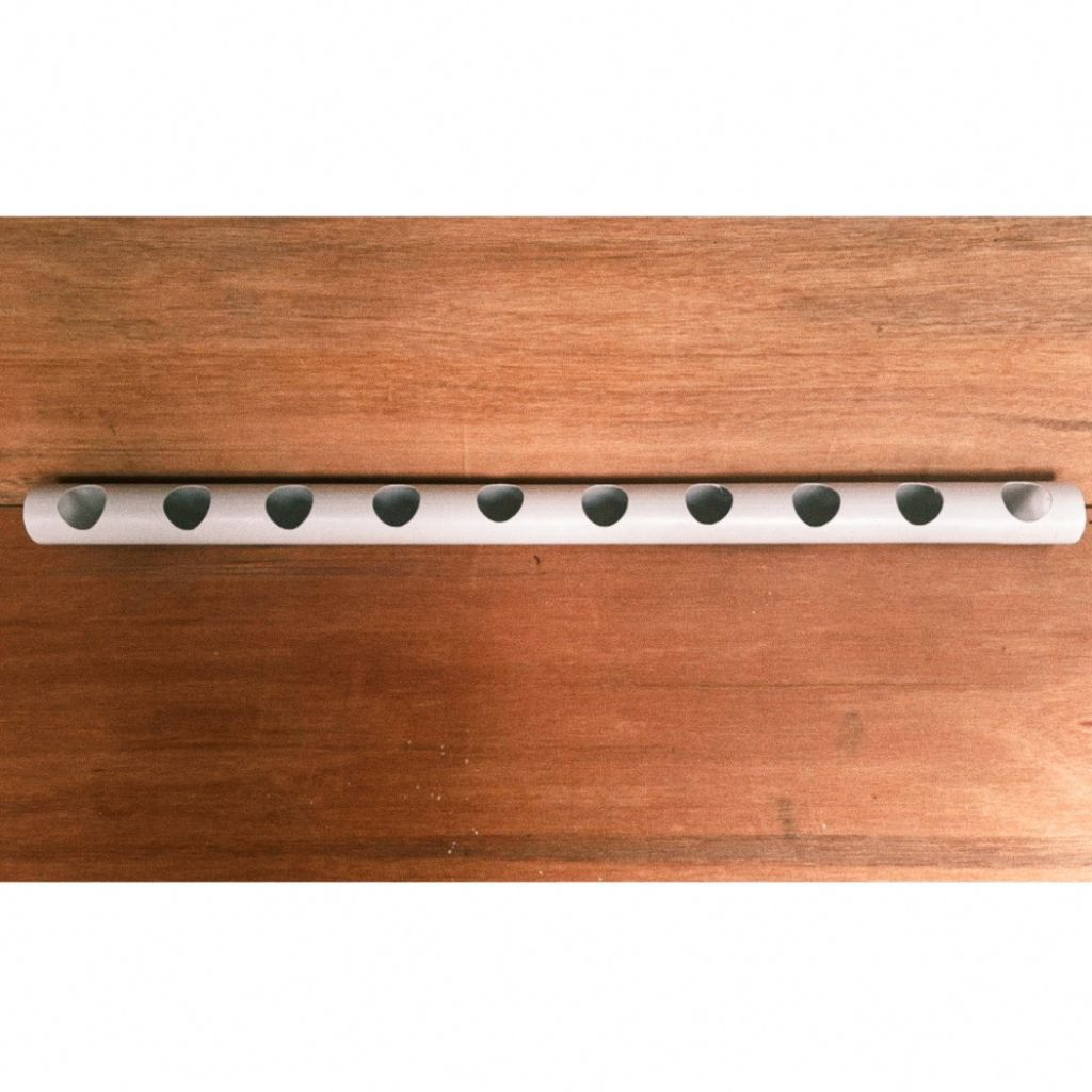 Jual Pipa Paralon Hidroponik 10 Lubang Semai 1 Meter 2 Inch | Shopee ...