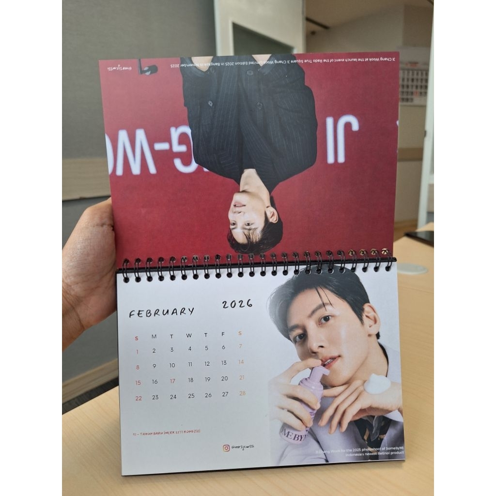 Jual Open PO Kalender Ji Chang Wook 2026 Desk Calendar A5 (Foto 2025 ...