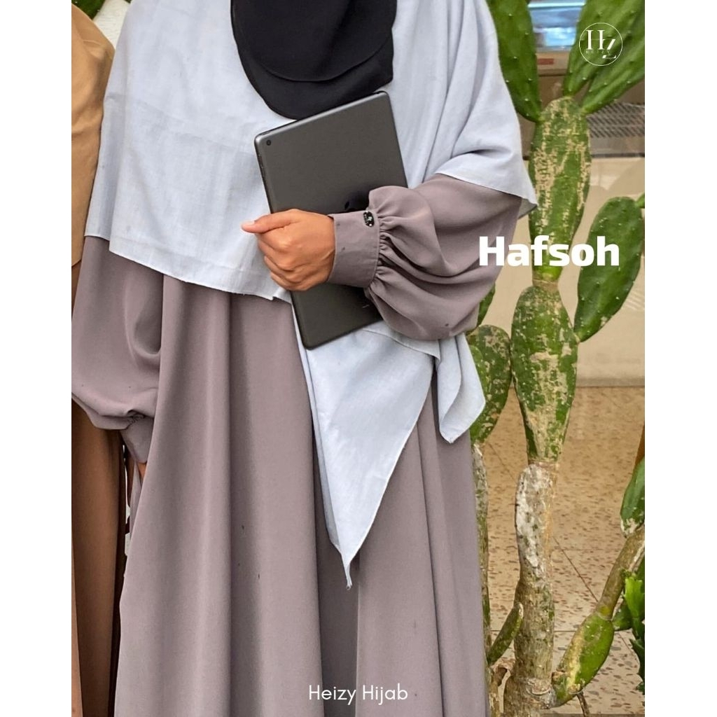 Jual Heizy Hijab - Gamis Hafsoh Daily Basic Wear Series Bahan Yoris ...