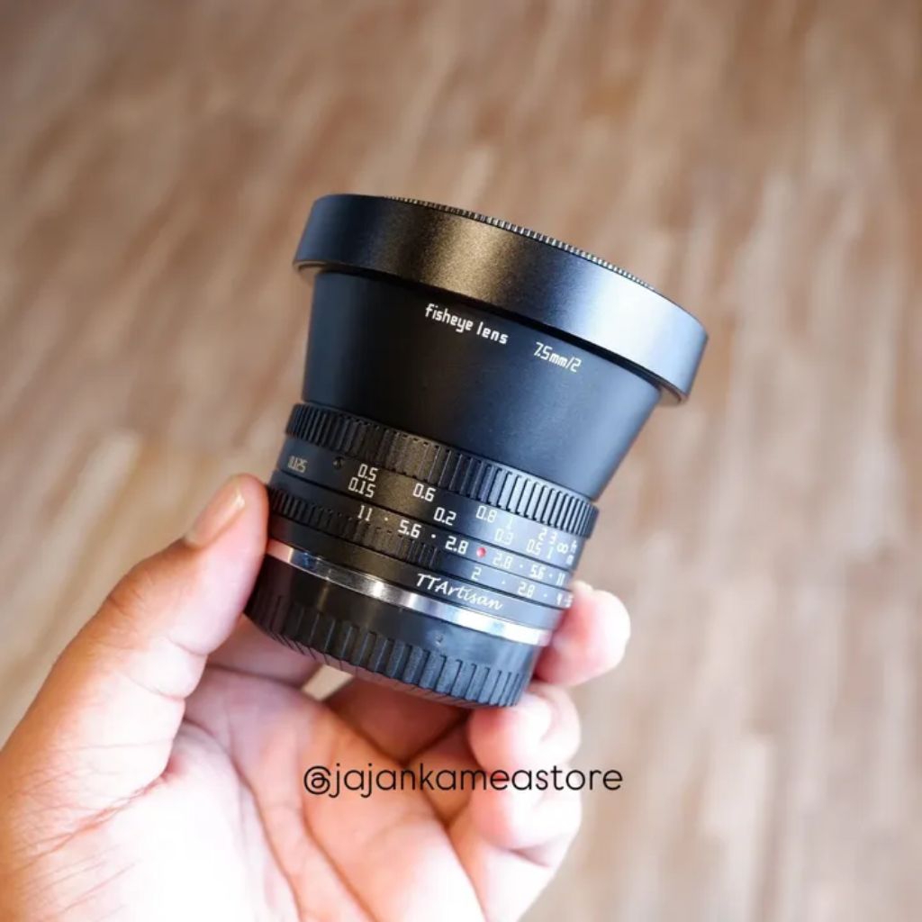 Jual TTARTISAN FISHEYE 7.5MM F2 FOR FUJIFILM X MOUNT LIKE NEW FULLSET ...