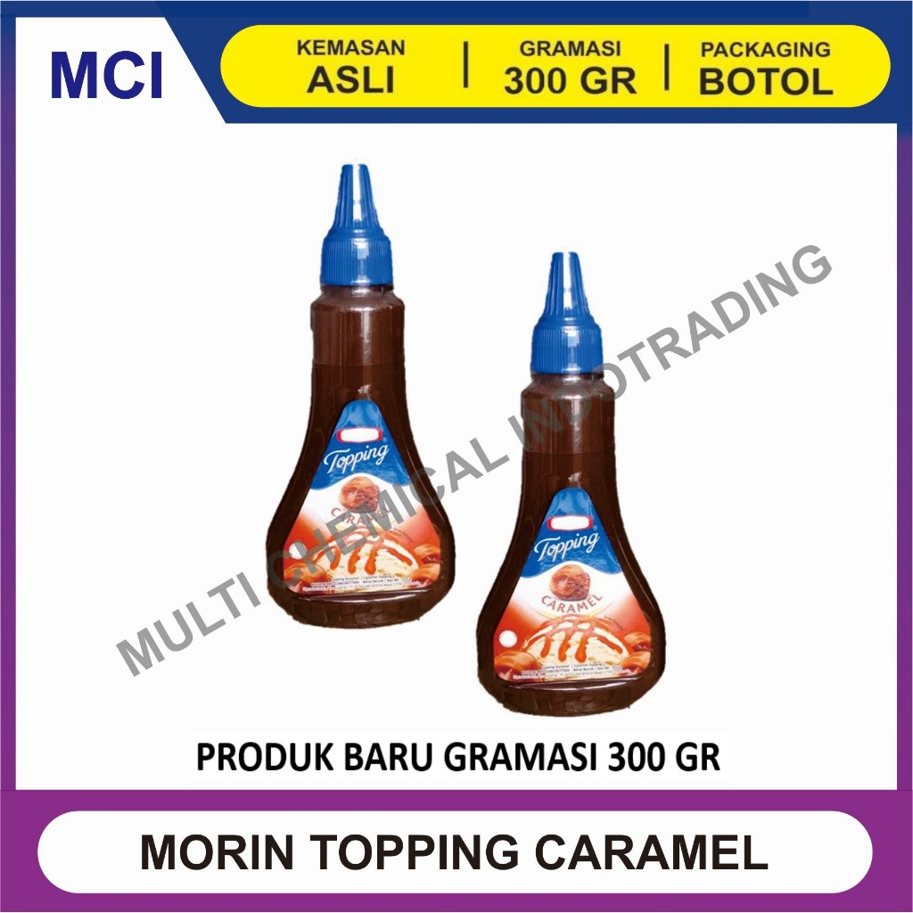 Jual MORIN TOPPING CARAMEL 300 GR / SAUS SIRUP TOPPING KARAMEL | Shopee ...