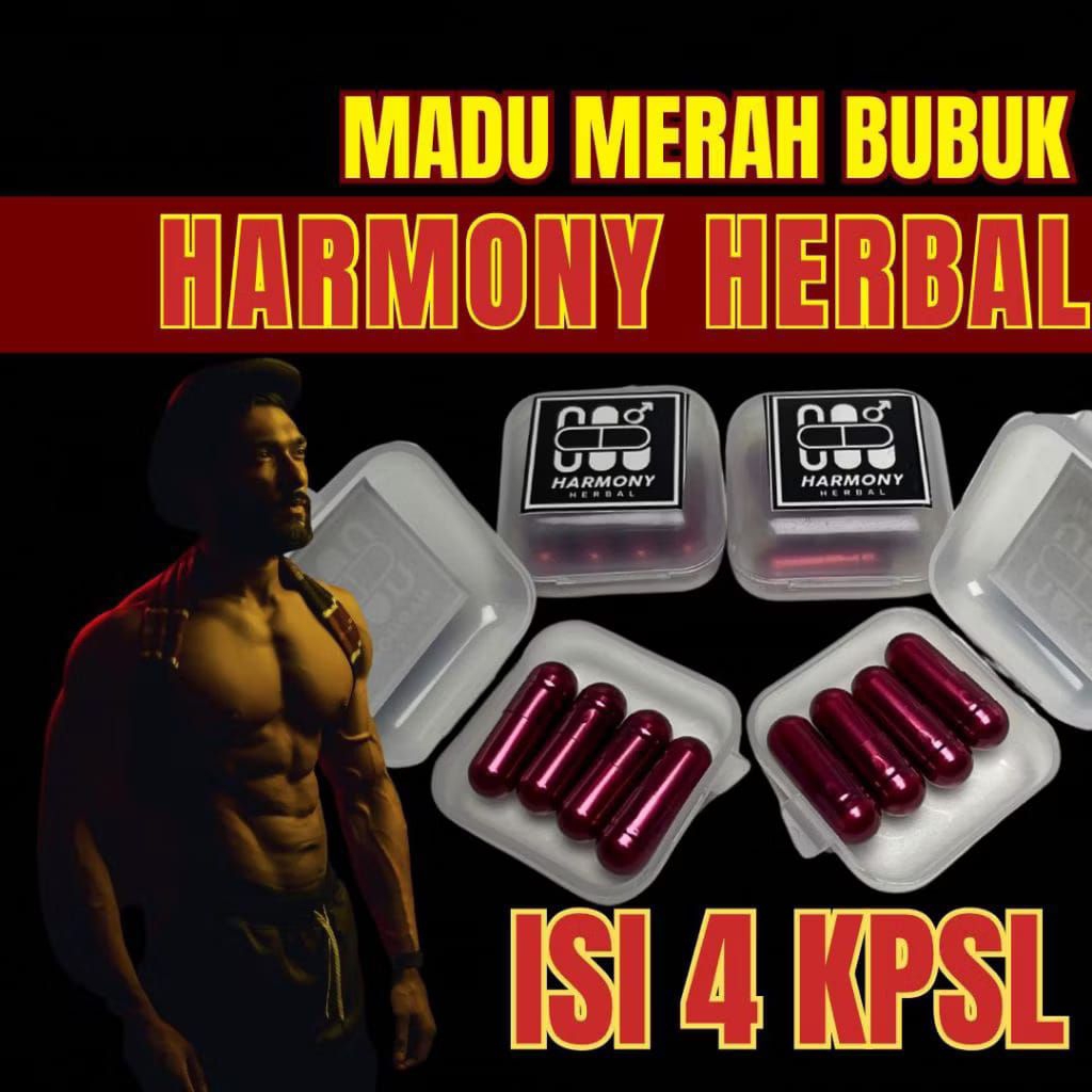 Jual MADU MERAH HARMONY (ISI 4 KPSL) T3G4K SAMPE PAGI | Shopee Indonesia