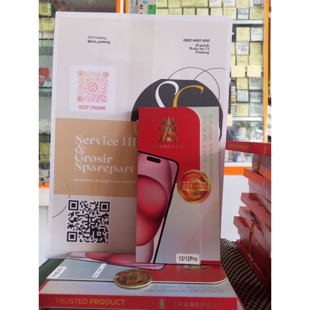 Jual LCD iPhone 12 Pro Premium Zevan | Shopee Indonesia